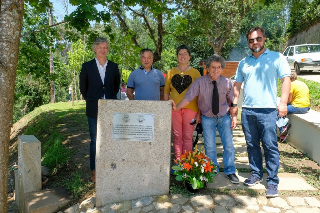 Viana do Castelo: Parque de Santo António na freguesia de Amonde ...