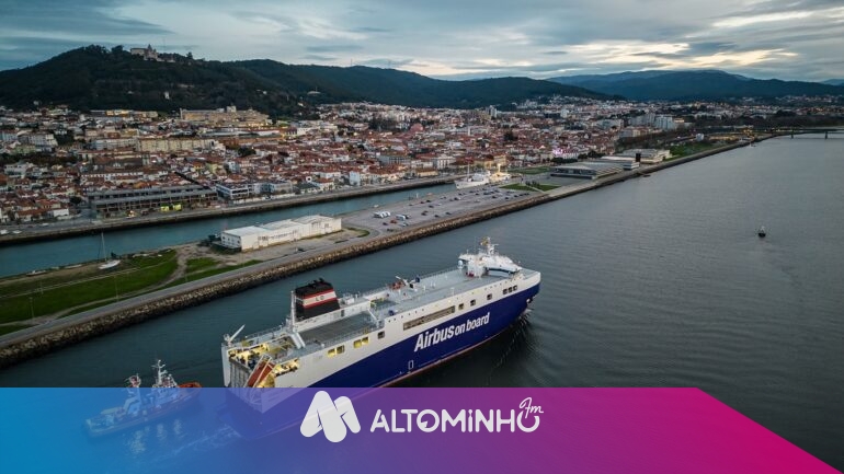 VIANA: Porto recebe navio de carga “ro-ro” com peças para a Airbus ...