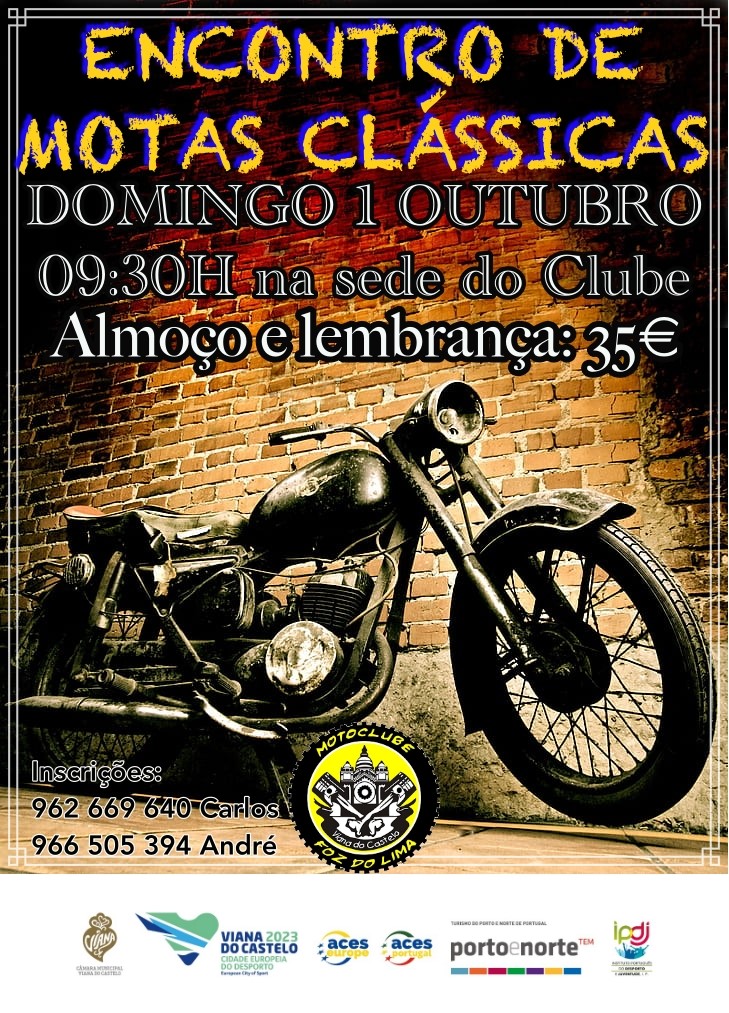 É fã de motas clássicas? Este evento está a chegar e é para si | Rádio ...